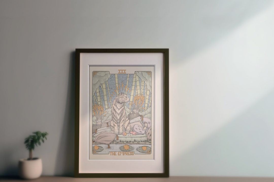 The Empress III - A4 Tarot Print - Etsy
