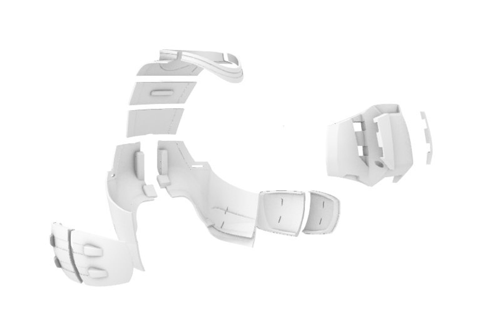 Modular Halo 3 ODST Armour 3D Print Files Stls for Cosplay - Etsy