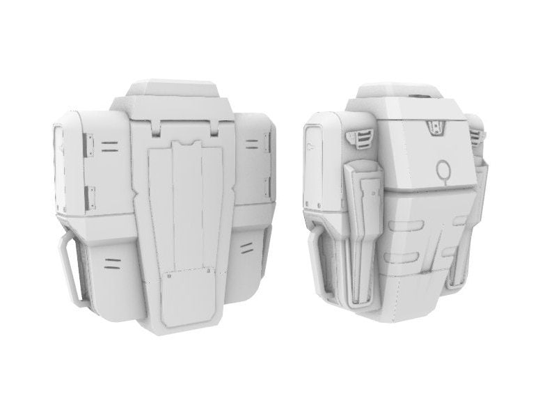 Halo 3 ODST Backpack STL - Etsy