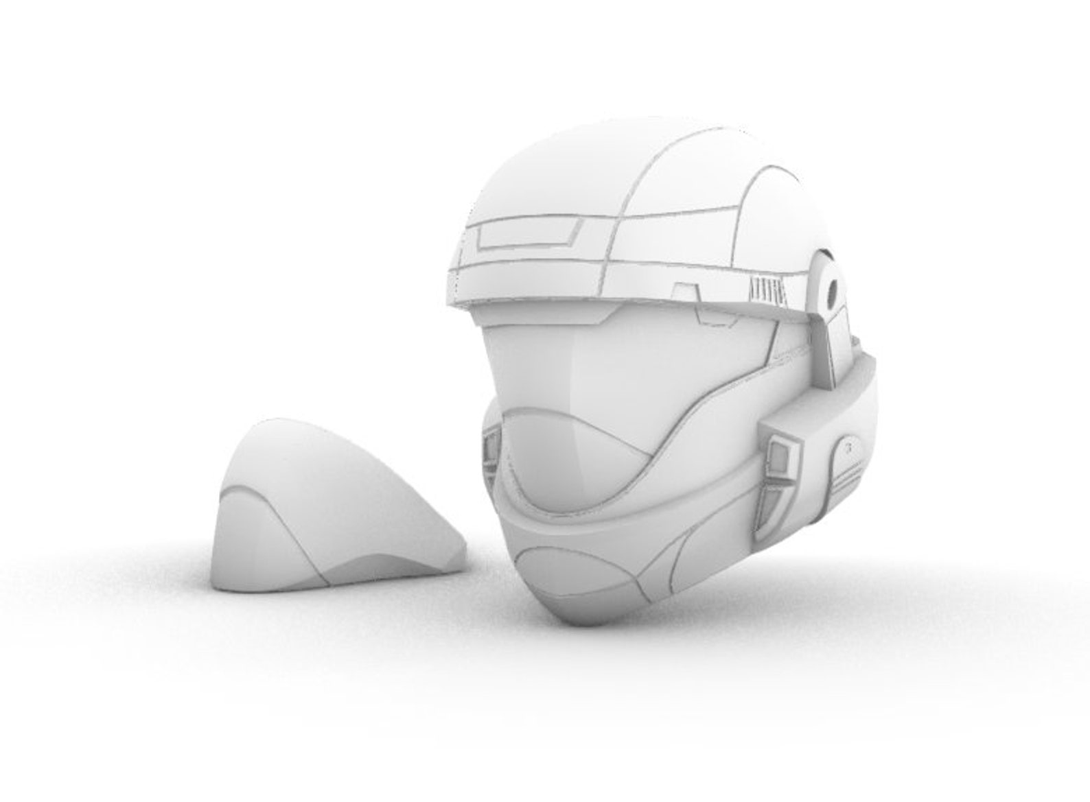 Modular Halo 3 ODST Armour 3D Print Files Stls for Cosplay - Etsy