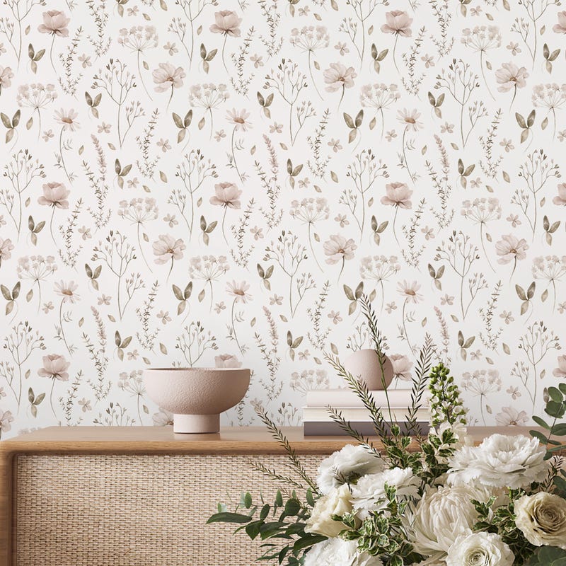 Tiny Print Wallpaper - Etsy
