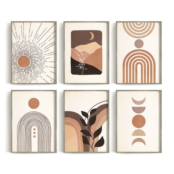 Neutral Posters - Etsy