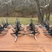24 Pack of Hand-forged Twisted Caltrops - Etsy