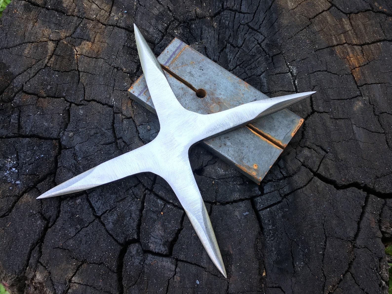 Wicked Sharp 4 Pronged Throwing Star - Etsy