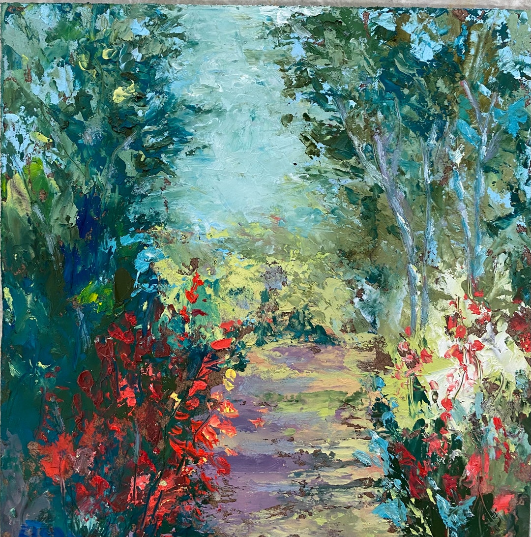 Original Painting Landscape Painting Miniature Oil Painting Cardboard ...