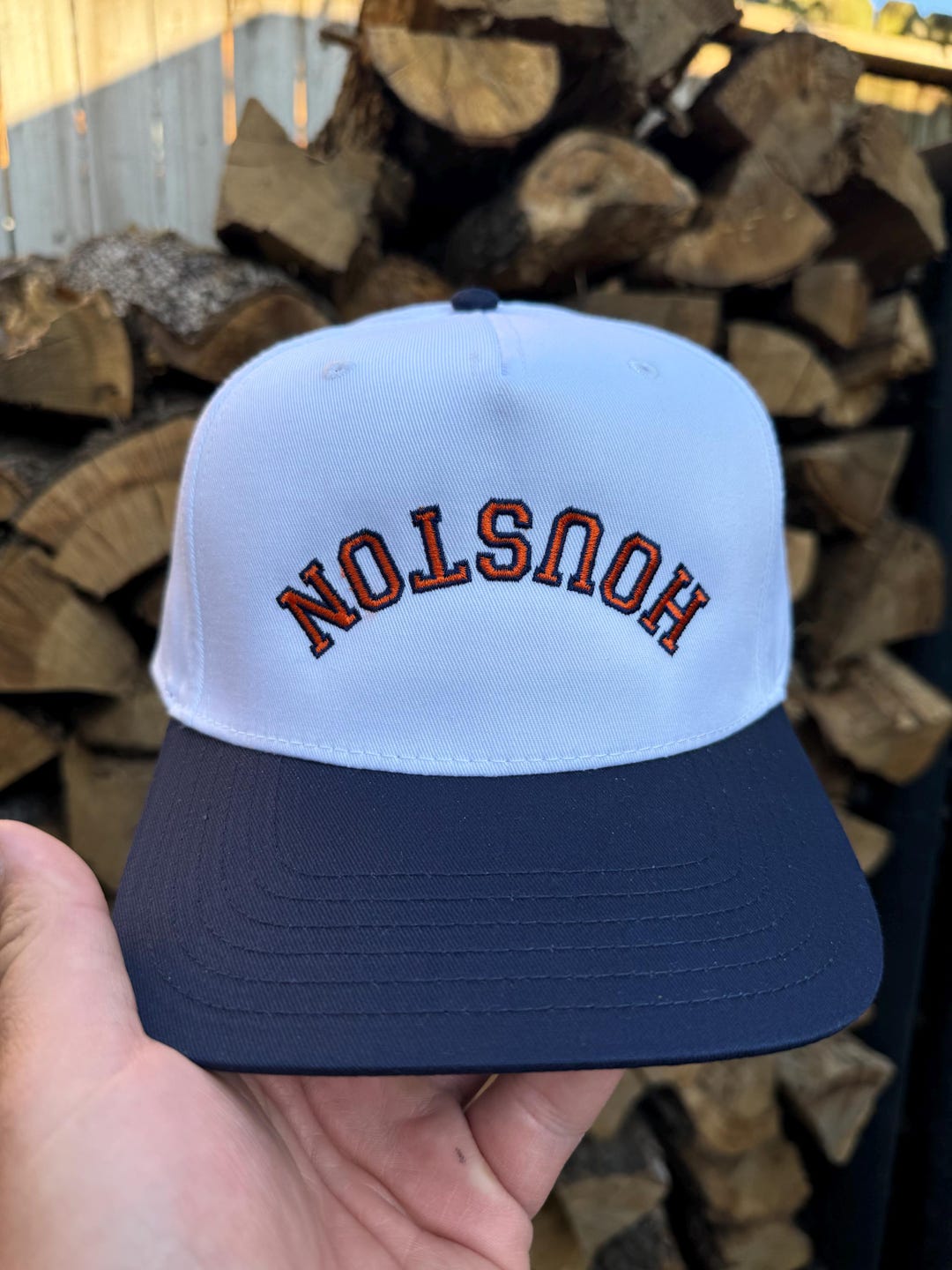 HOUSTON Backwards NOTSUOH - Etsy