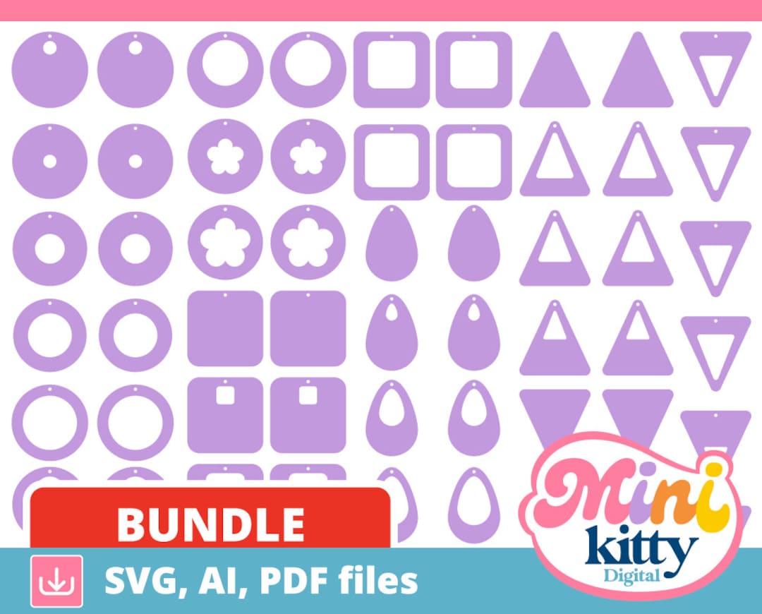 Huge Shapes BUNDLE - DIGITAL DOWNLOAD, Svg, Pdf, Ai - Etsy