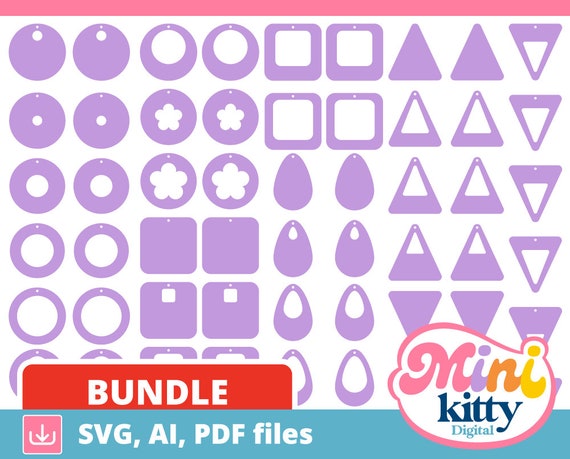 Huge Shapes BUNDLE DIGITAL DOWNLOAD Svg Pdf Ai - Etsy