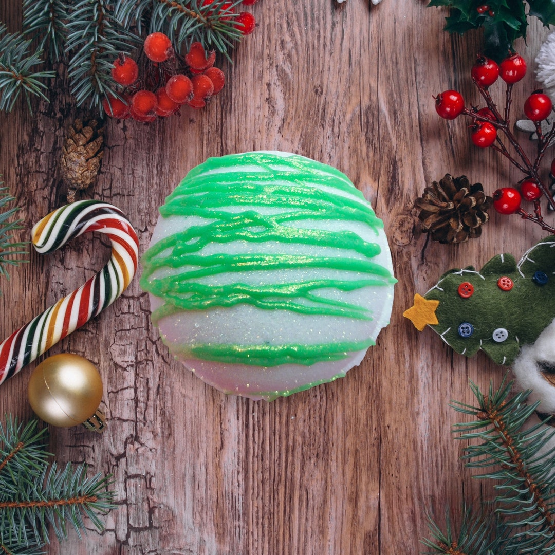 Spiced Gumdrop Christmas Bath Bomb Vegan Bath Bomb Vegan - Etsy