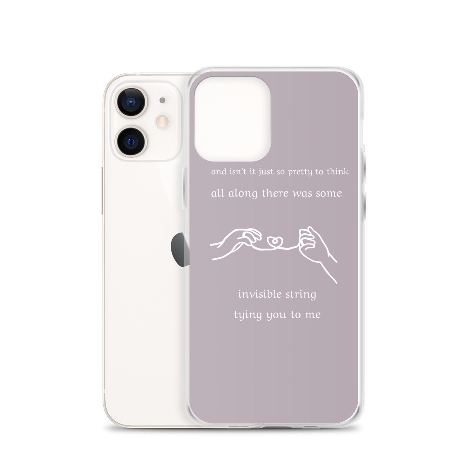 Invisible String iPhone Case - Etsy