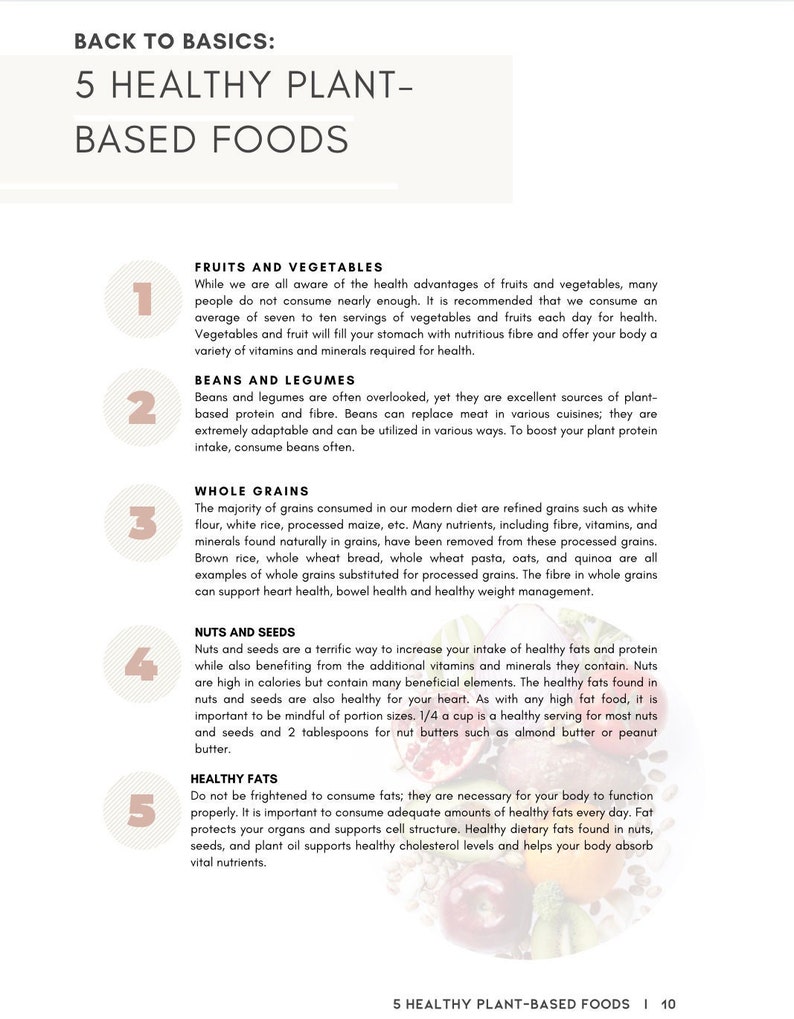 Plant-based Eating Guide for Beginners: Tips, Recipes, and Meal Plan by ...