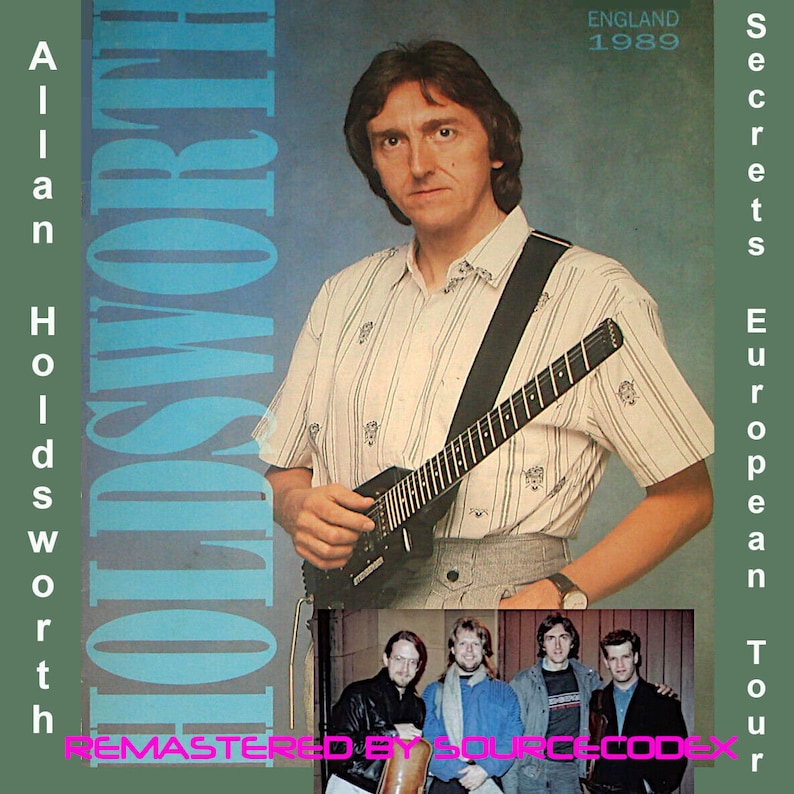 Allan Holdsworth – Live Secrets European Tour 1989 - Etsy