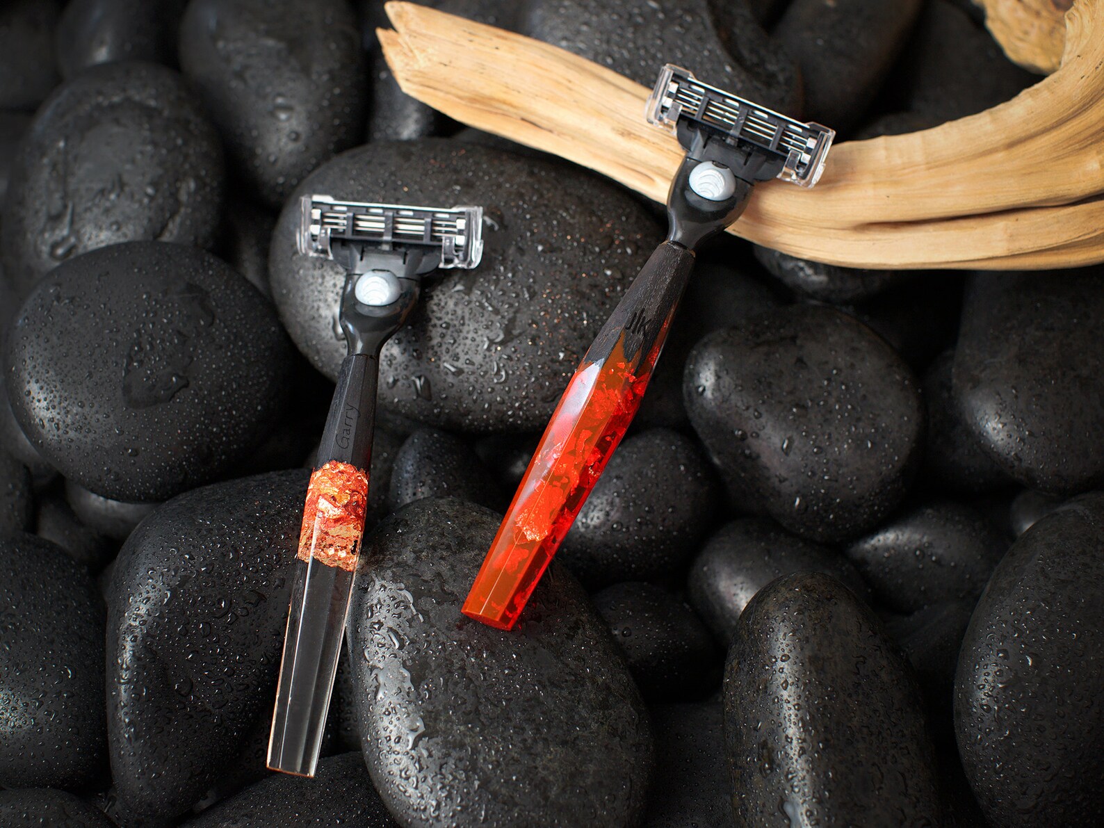 Personalized Wood Resin Razor Shaving Accessories Razor With - Etsy