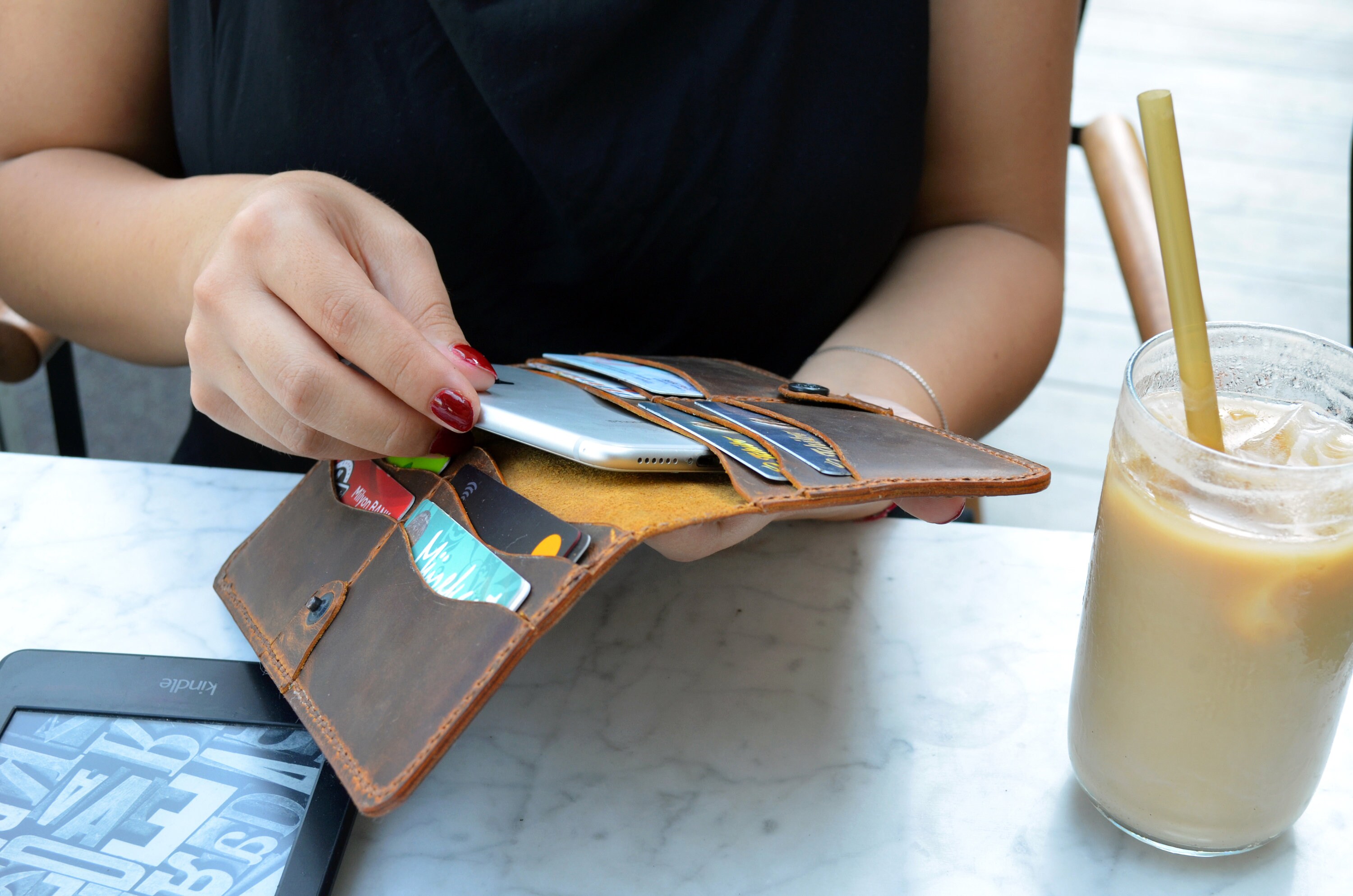 Long Wallet PDF Pattern | PDF Leather Template | Long Women's Wallet ...