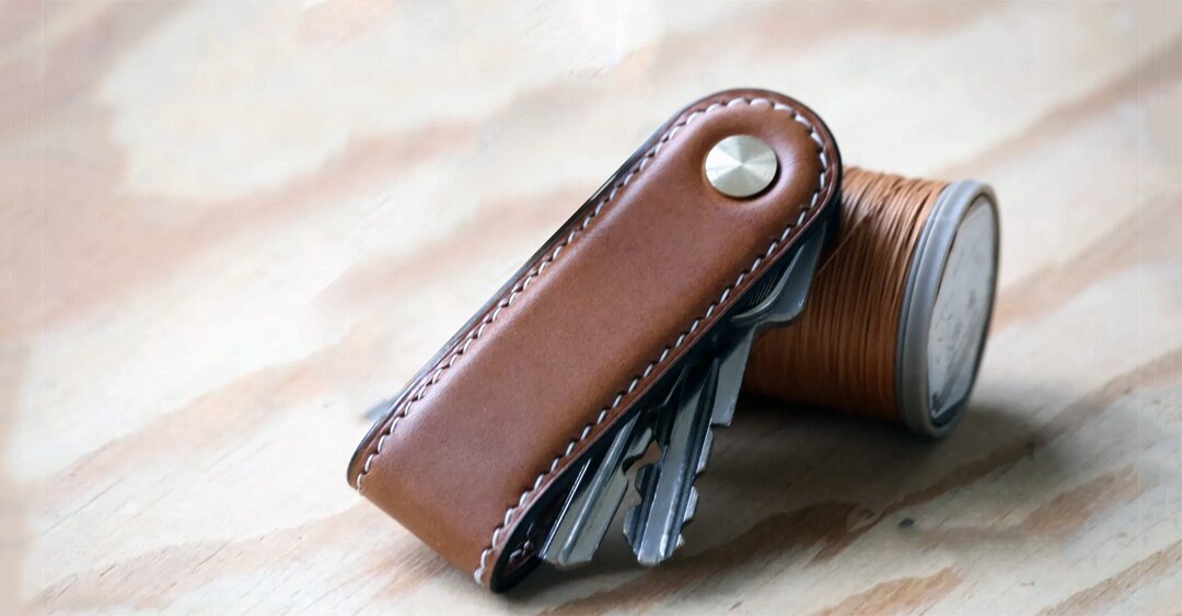 Leather Key Case Pattern | Leather Template | Key Case | Ready to ...