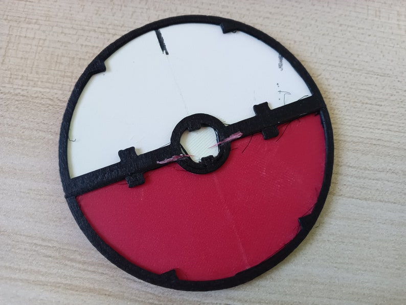 Pokemon Pokeball-inspired 3D Printed Coasters pack of 8 - Etsy