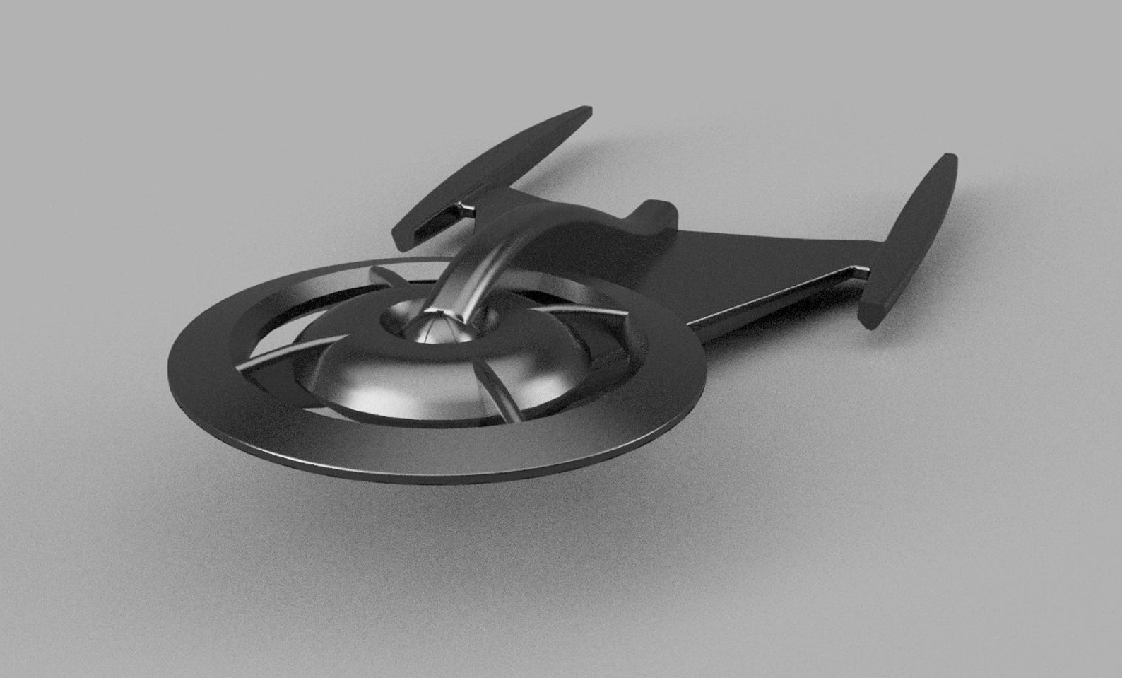 Star Trek USS Discovery-inspired Ship STL Model for 3D Printing - Etsy