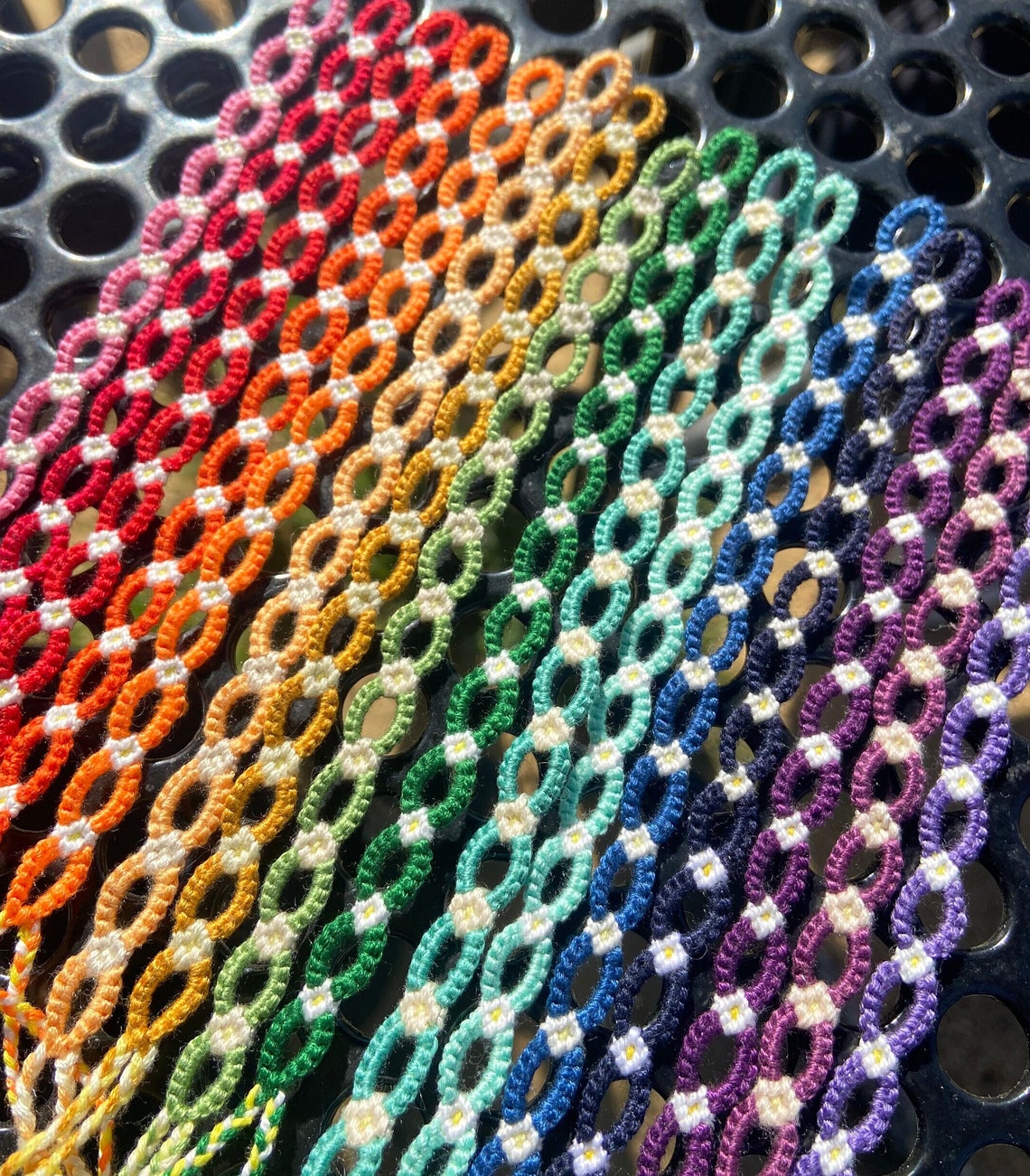 Daisy Chain Friendship Bracelets - Etsy