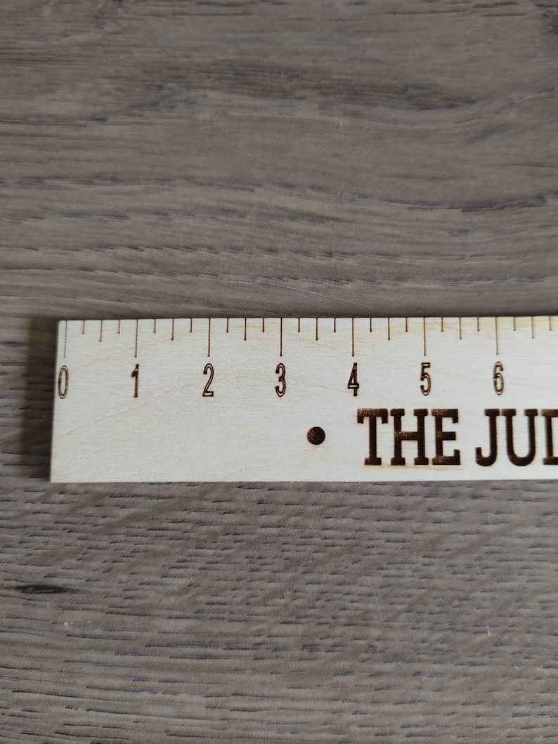THE JUDGE Ruler MALE Enhancement Ruler 6 Inch Ruler Funny Gag Gift - Etsy