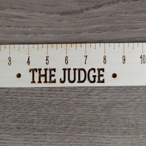 THE JUDGE Ruler MALE Enhancement Ruler 6 Inch Ruler Funny Gag Gift - Etsy