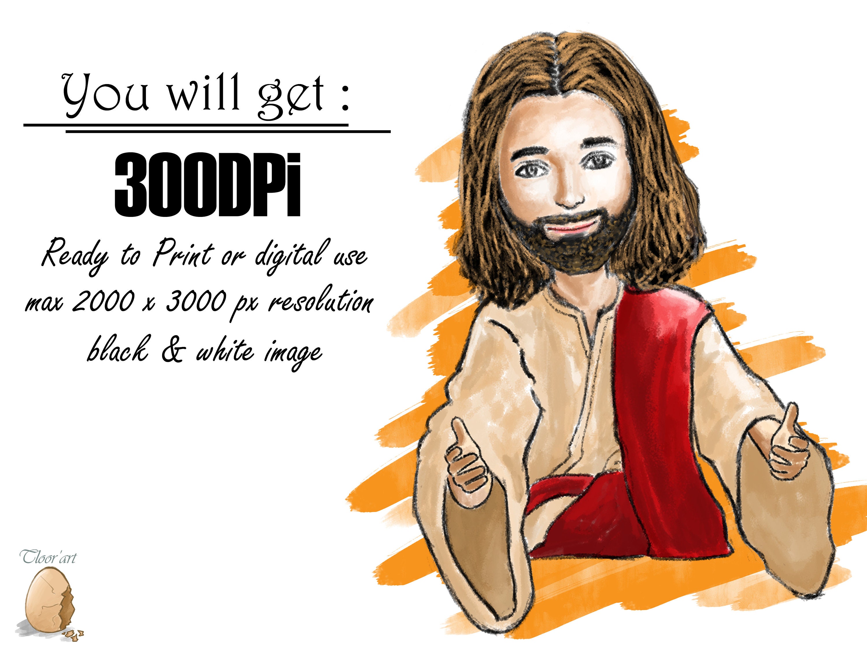 Jesus Christ Art Part 1 : Jesus Smile - Jesus Pray - Trust to Jesus ...