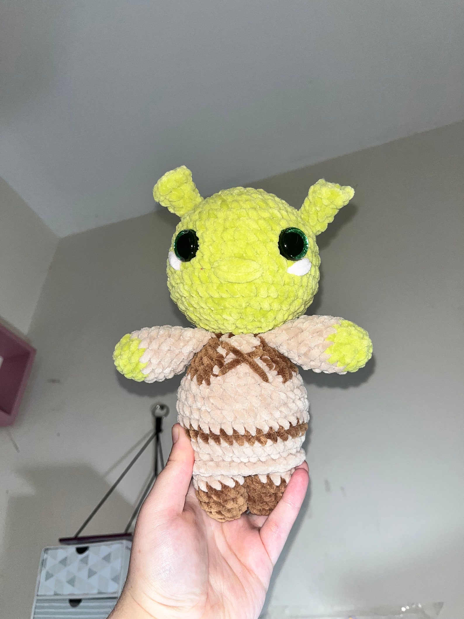 Shrek Crochet Plushie - Etsy