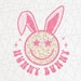 Hunny Bunny Png - Retro Easter Bunny Png - Leopard Print Png - Retro ...