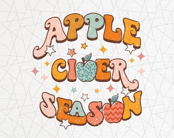 Fall Apple Cider Clipart - Etsy