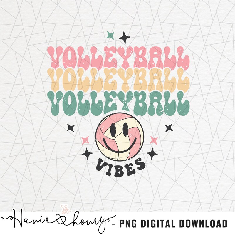 Volleyball Vibes Svg - Etsy
