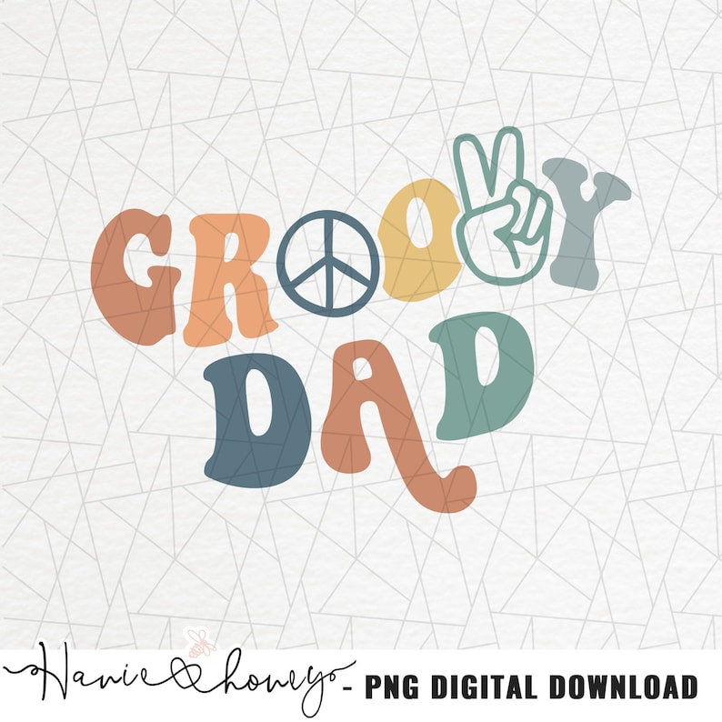 Groovy Dad Png Dad Shirt Png Matching Mom and Dad Shirt - Etsy