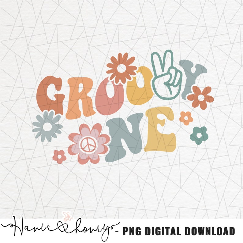 Groovy One Png Girls Birthday Png Girls First Birthday Png - Etsy