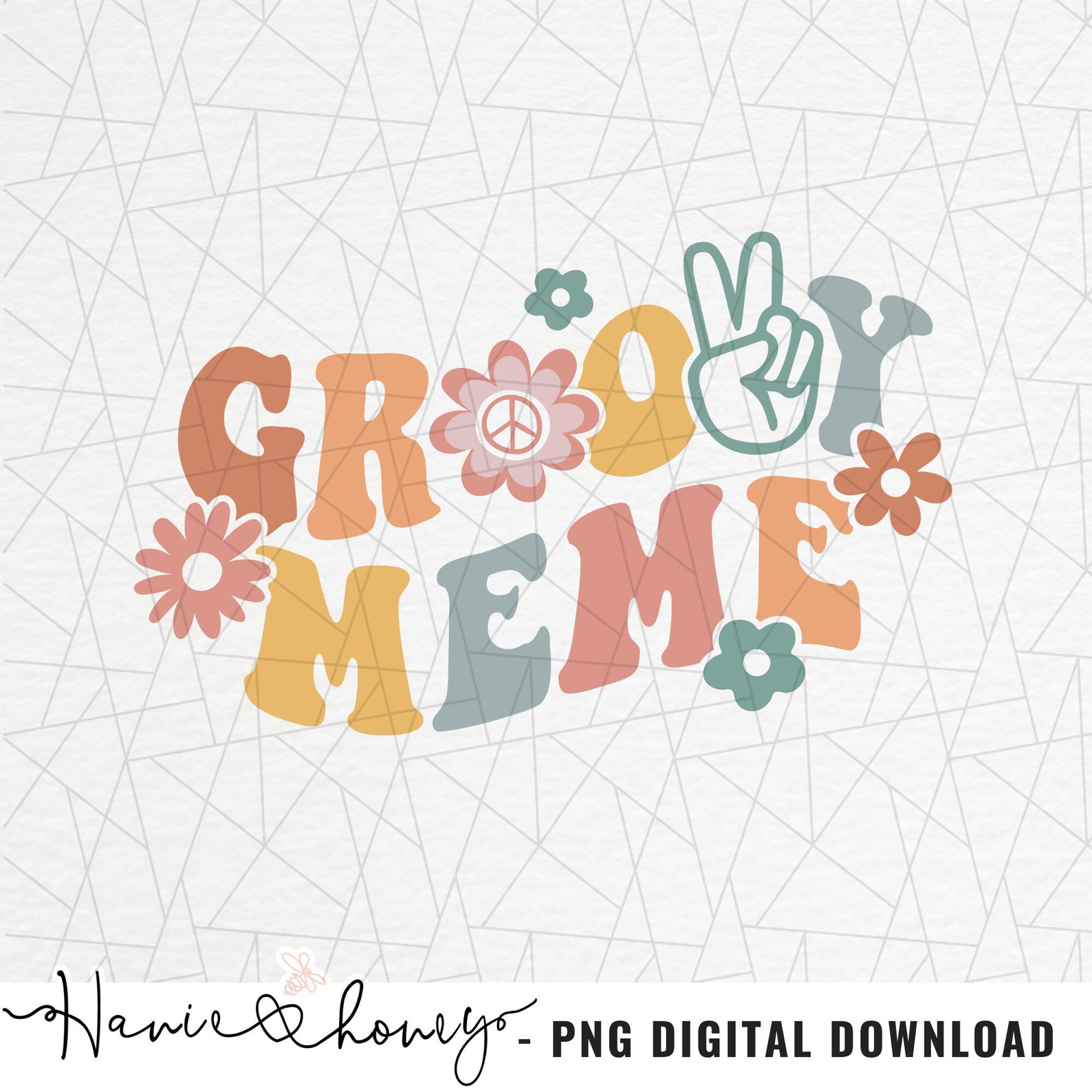 Groovy Meme Png Groovy Grandma Png Groovy Grandma Shirt - Etsy