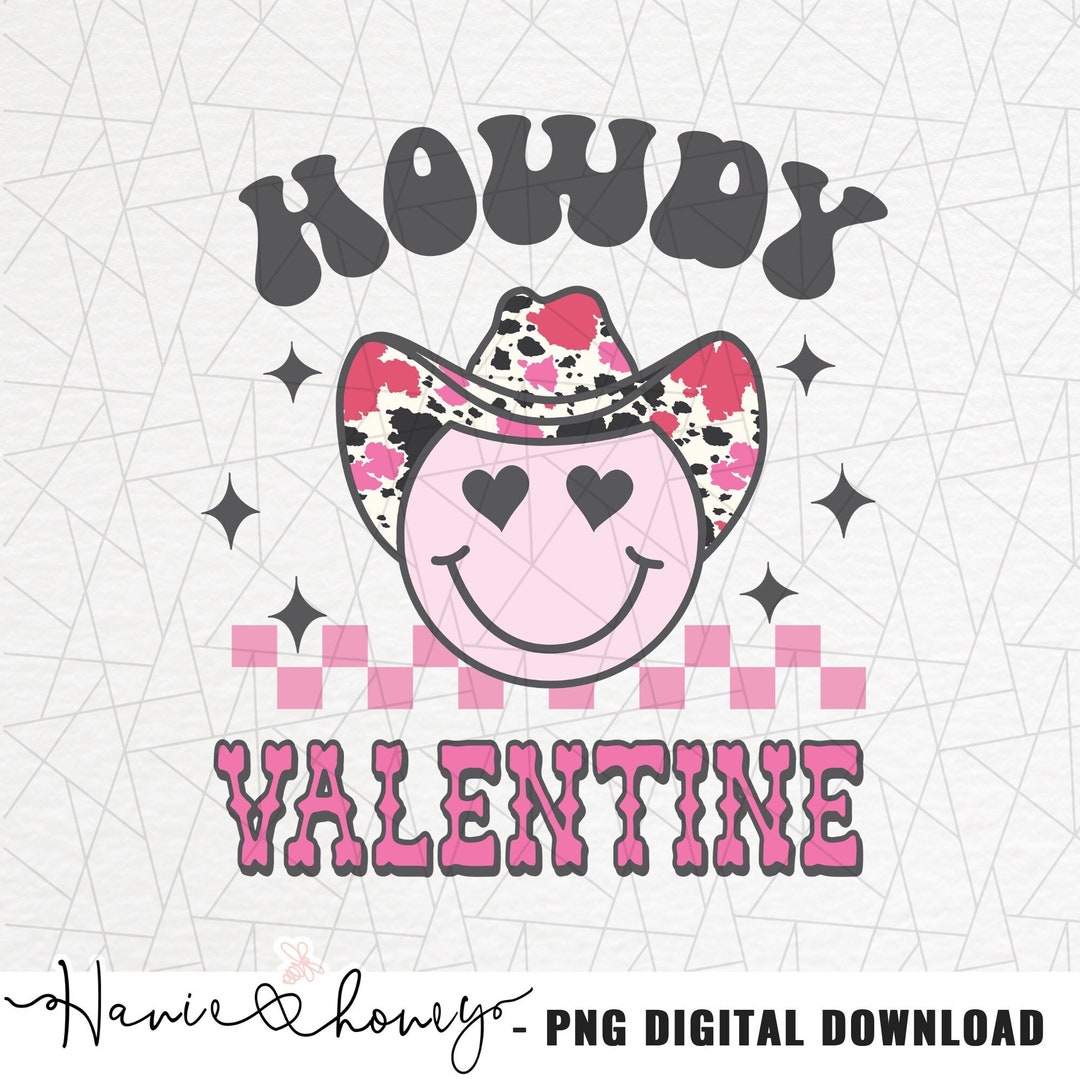 Western Valentines Sublimation - Valentines Png - Western Png - Groovy ...