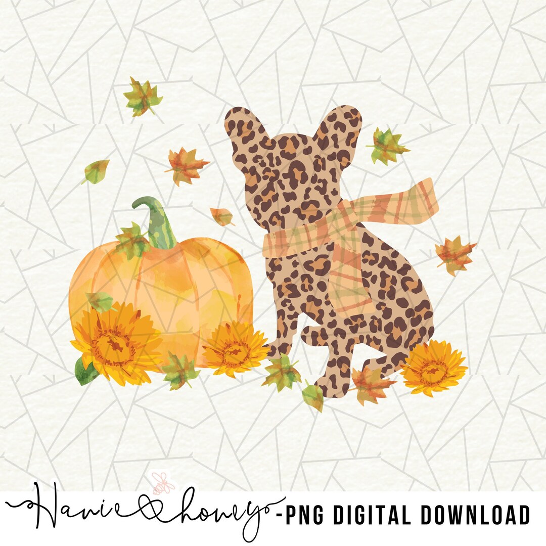 Pumpkin Frenchie Png - Fall Frenchie Png - Frenchie Mama - Frenchie Mom ...