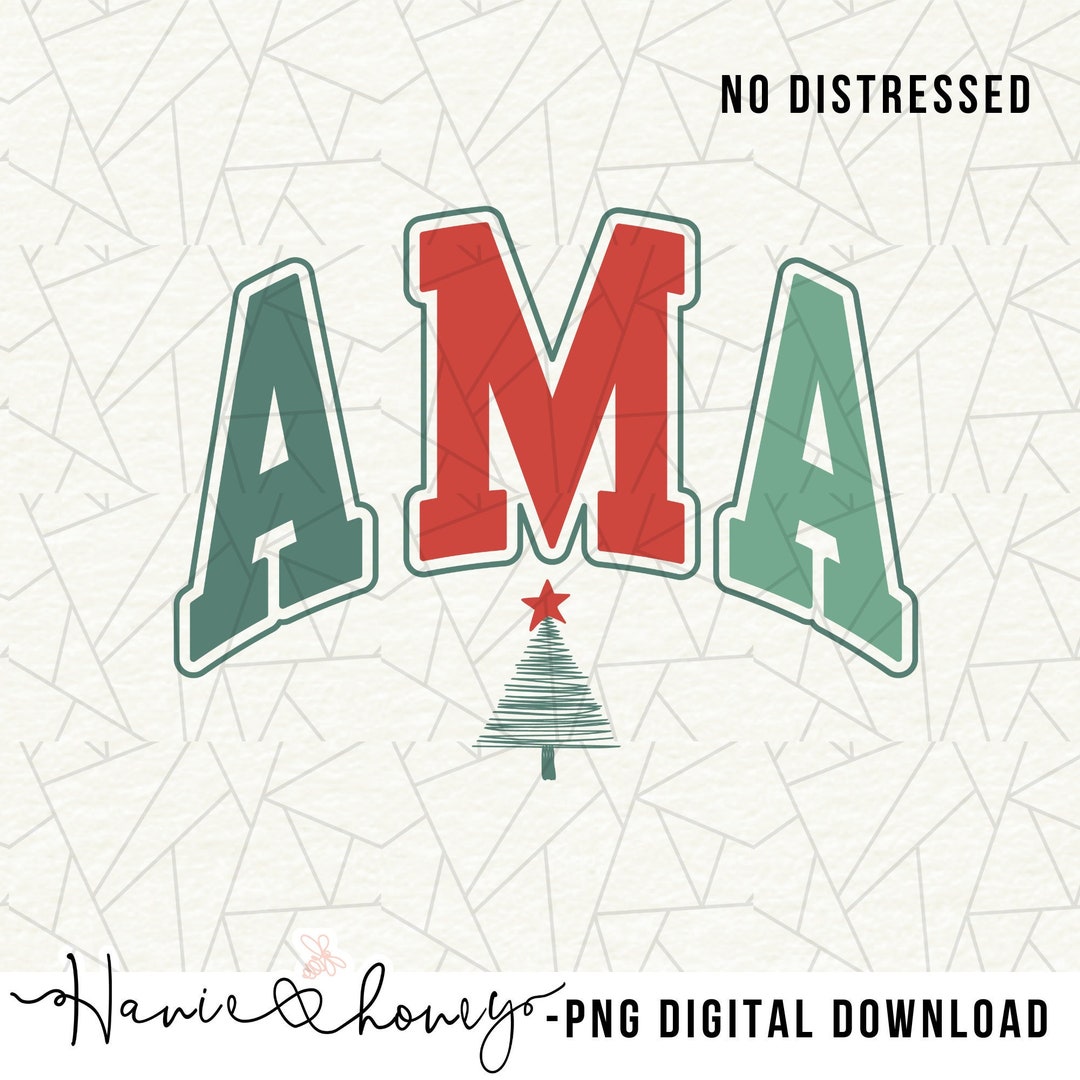 Ama Png - Christmas Ama Png - Merry Christmas Png - Vintage Christmas ...