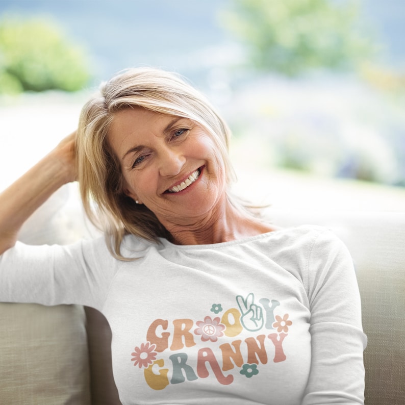 Groovy Granny Png Groovy Granny Shirt Groovy Granny Design - Etsy UK