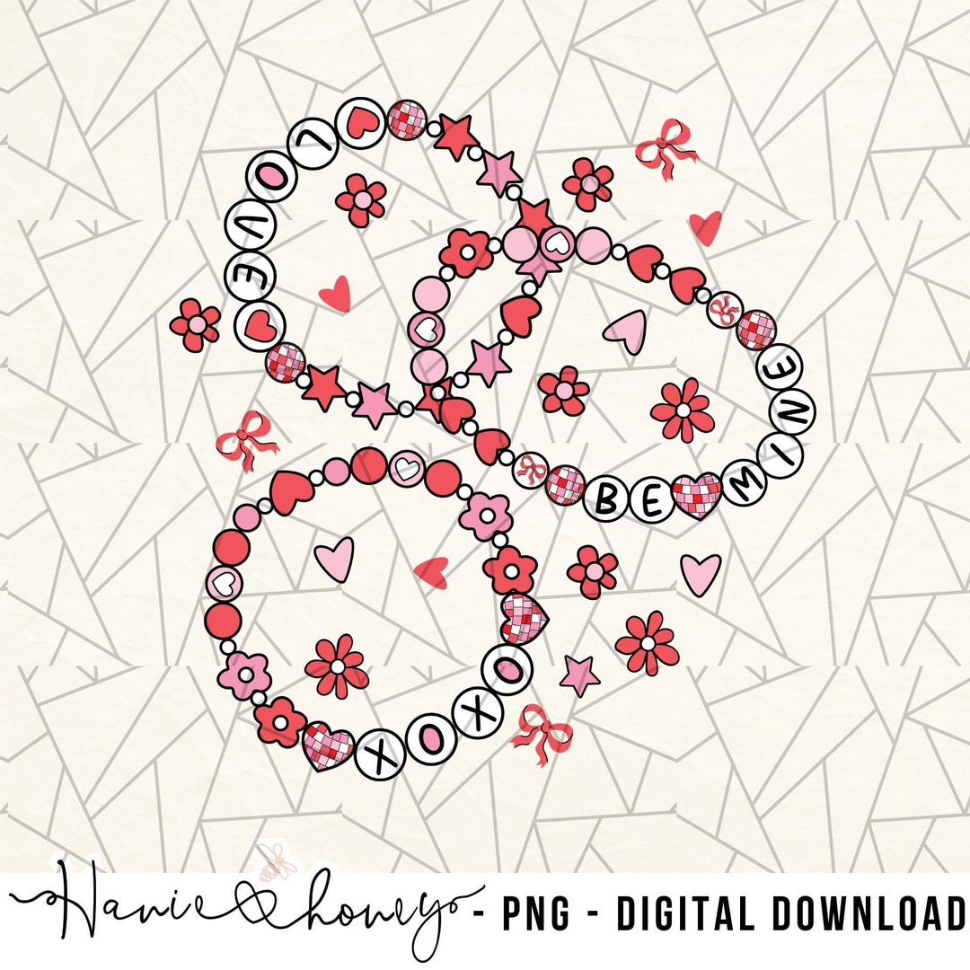 Be Mine Friendship Bracelet Png - Friendship Bracelet Png - Vintage ...