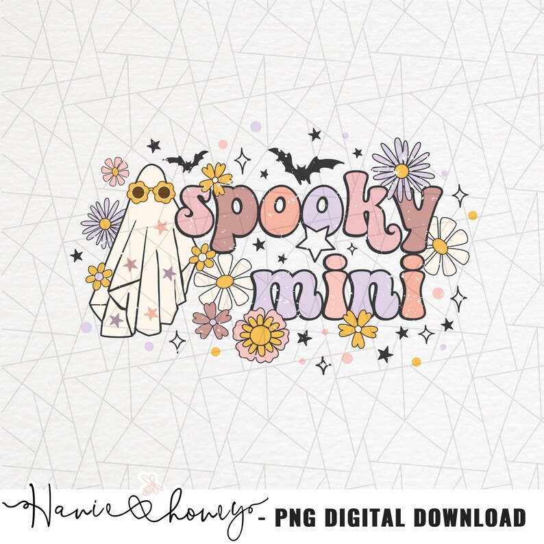 Spooky Mini PNG Fall Png Halloween Sublimation Spooky - Etsy