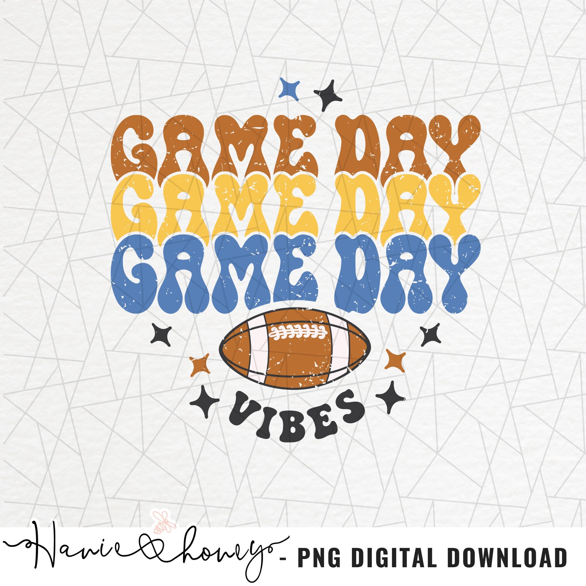 Game Day Vibes Png Football Png Football Vibes Football - Etsy
