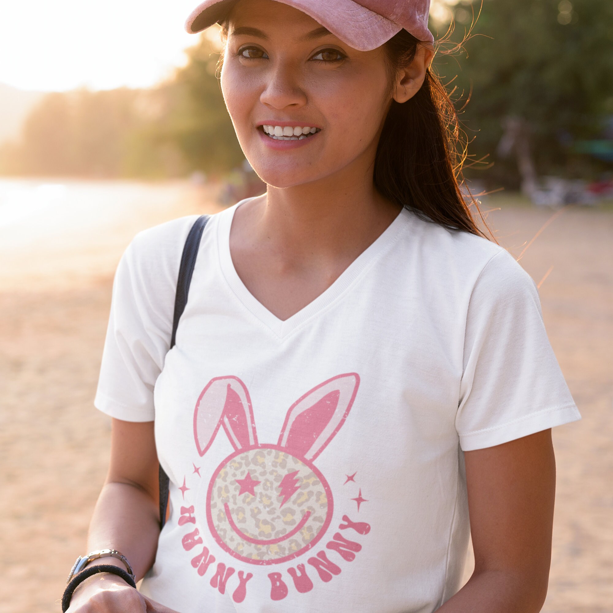 Hunny Bunny Png Easter Bunny Png Leopard Print Png Retro | Etsy