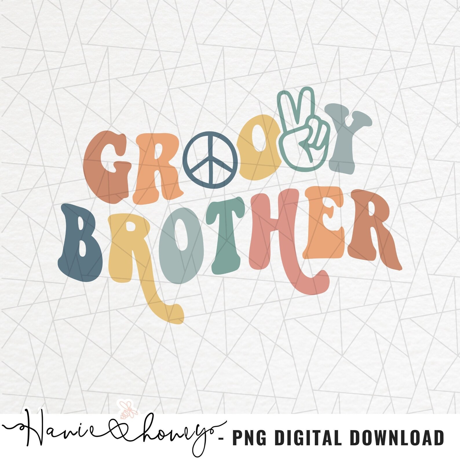 Groovy Brother Png Boys Birthday Png Groovy Birthday Png - Etsy