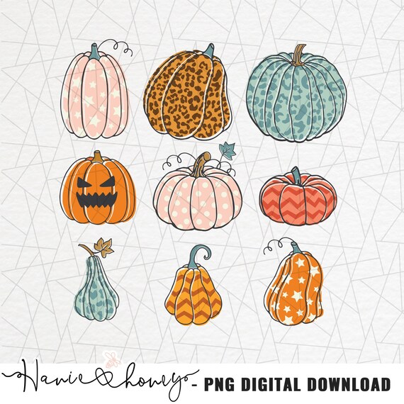 Pumpkin Patch Png Pumpkin Png Fall Pumpkins Harvest - Etsy