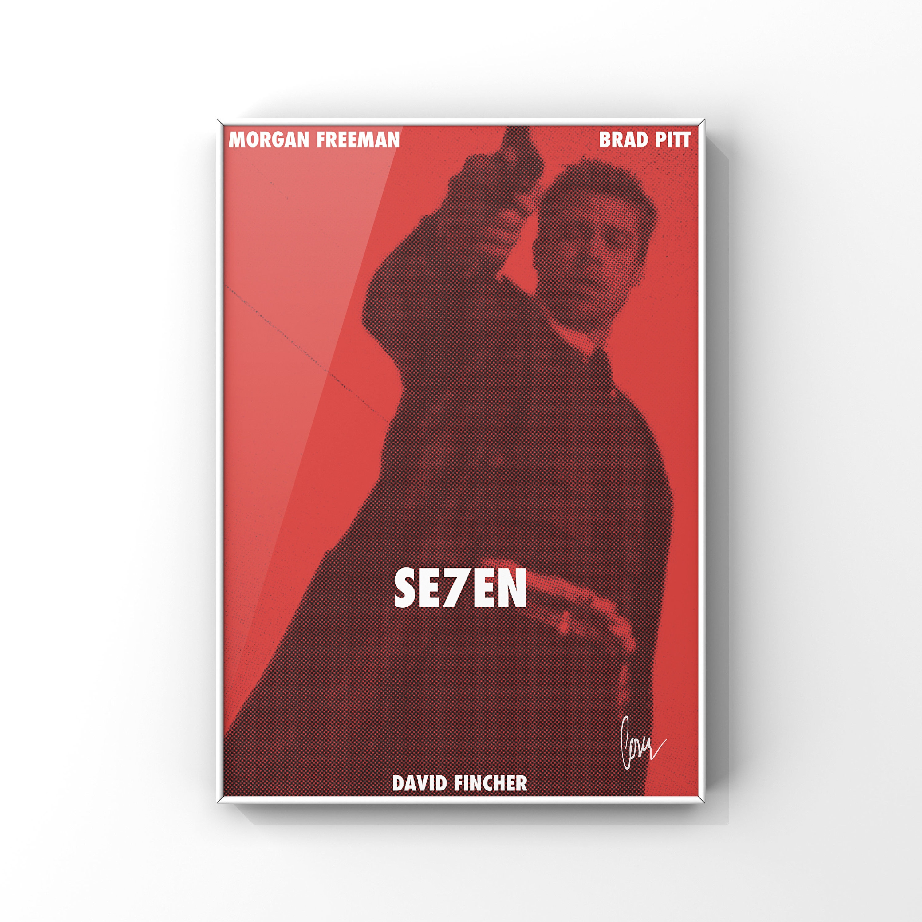 Brad Pitt Seven Poster