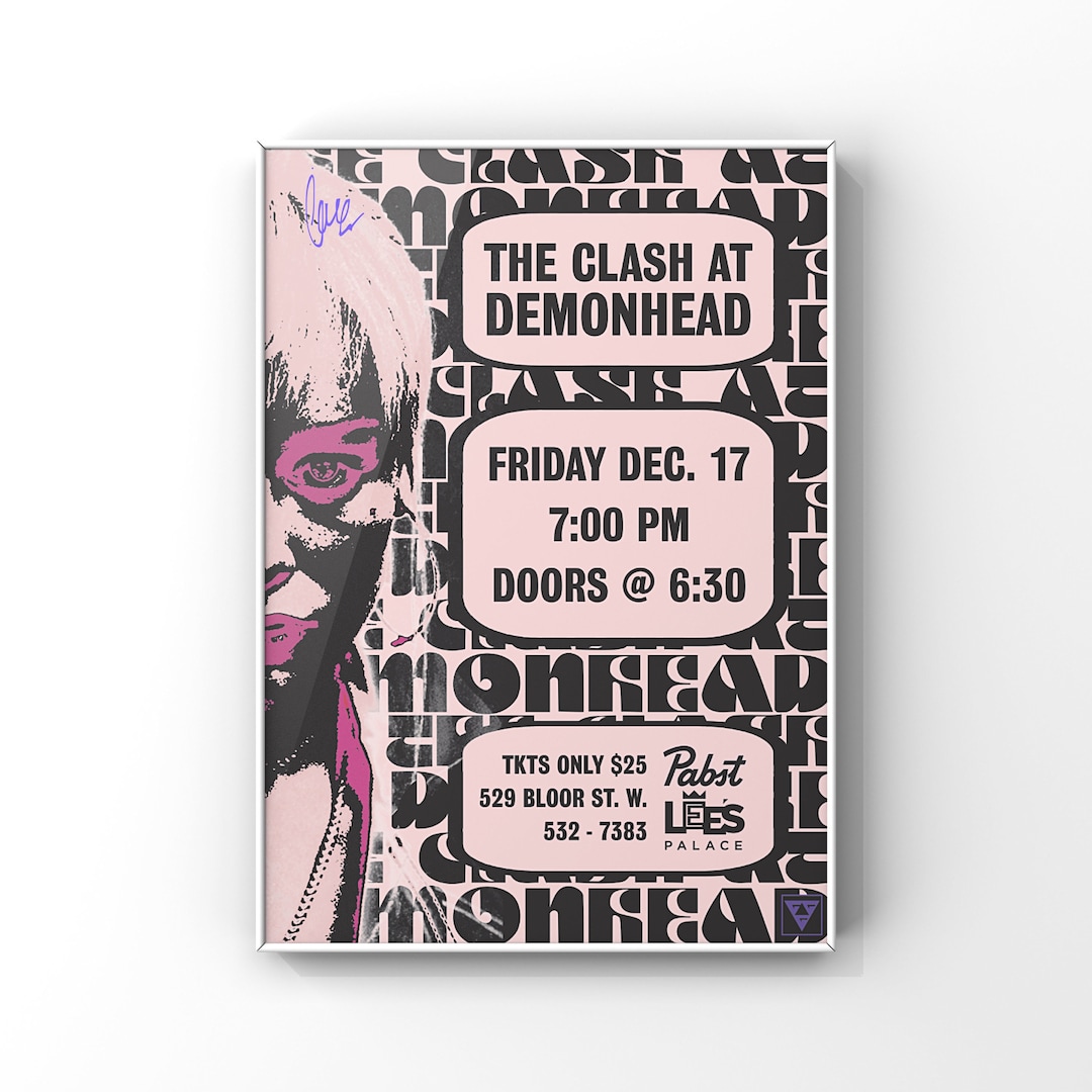 The Clash at Demonhead Gig Poster - Scott Pilgrim Vs. the World (2010 ...