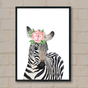 Set of 6 Boho Safari Animals Prints Art Prints Home Decor - Etsy