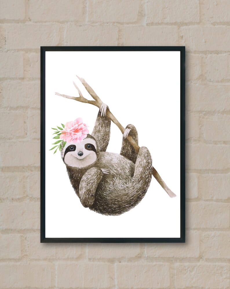 Set of 6 Boho Safari Animals Prints Art Prints Home Decor - Etsy