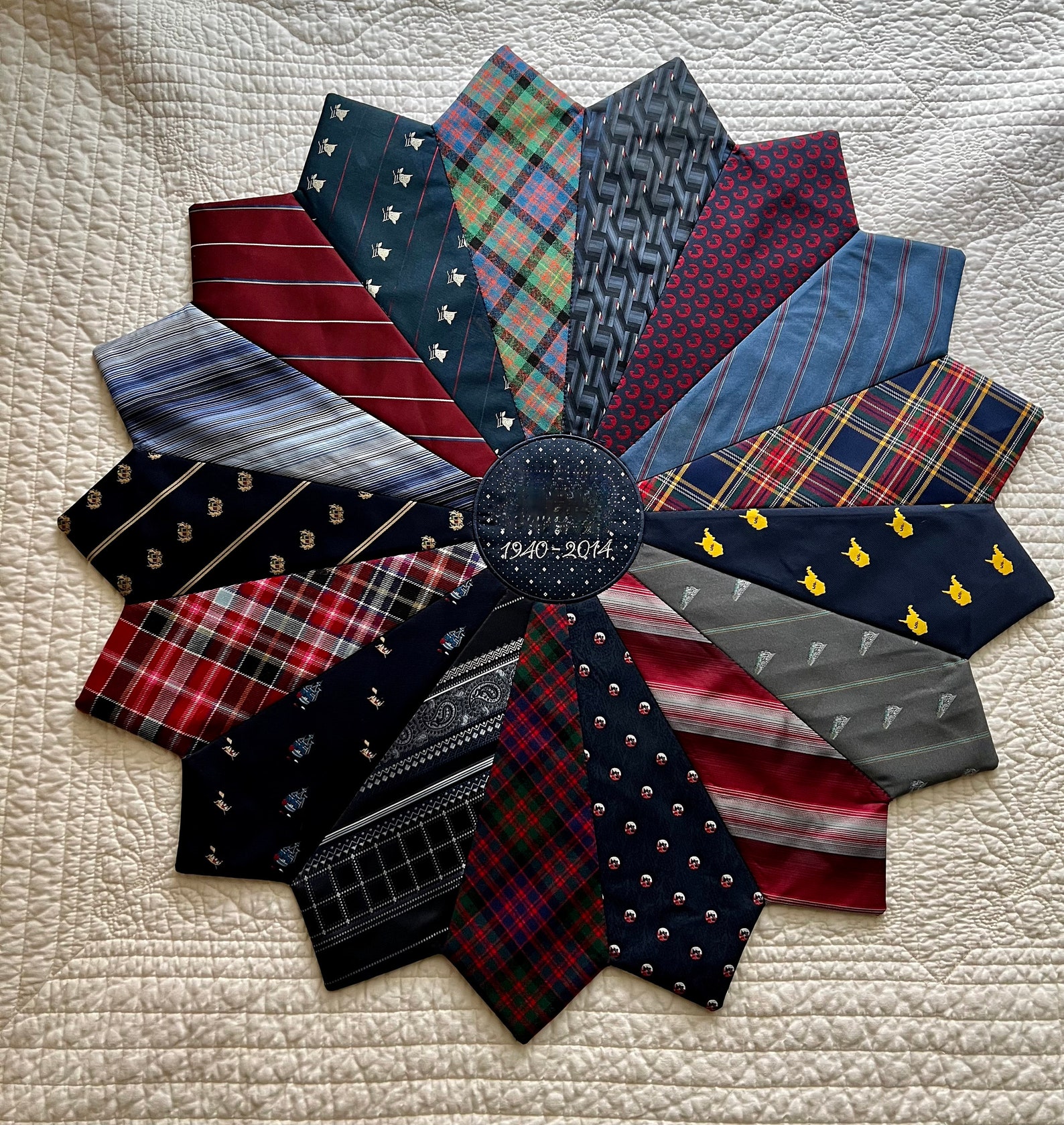 Necktie Table Topper - Etsy