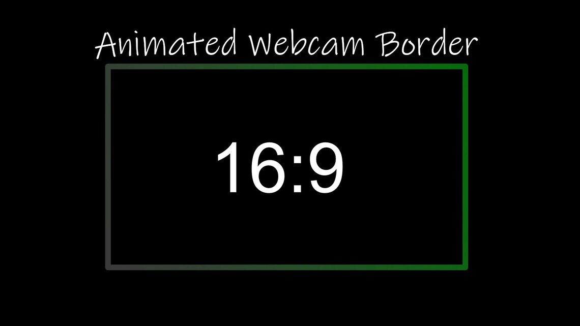 Animierte Webcam Border Xbox Themed | Etsy