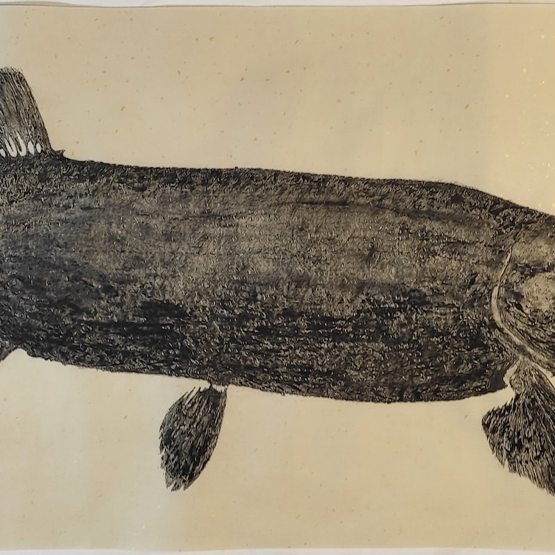 Gyotaku Fish Print - Etsy