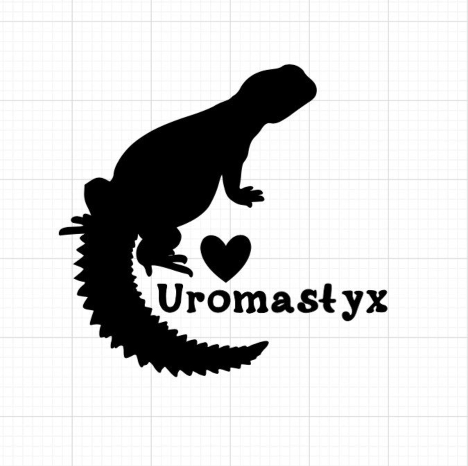 Uromastyx Vinyl Decal for Car Wall Tumbler Laptop Window - Etsy